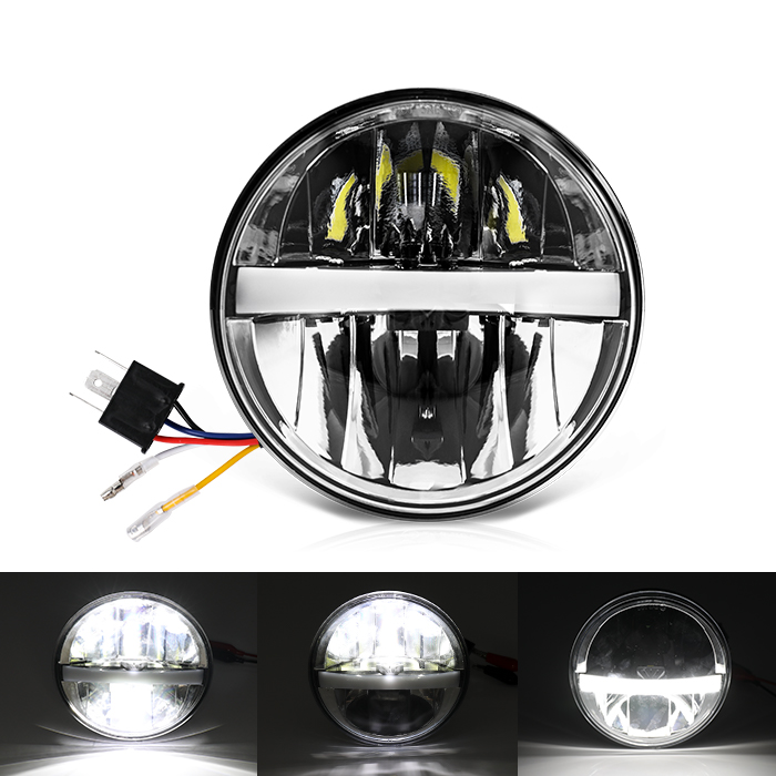 Eagle Series ® 5.75 Inch DRL Round Led Motorcycle Headlight JG-M004 ...