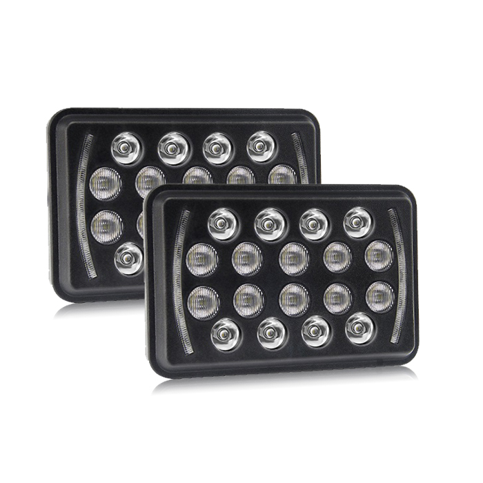 Square Motorcycle Led Headlight 1002H